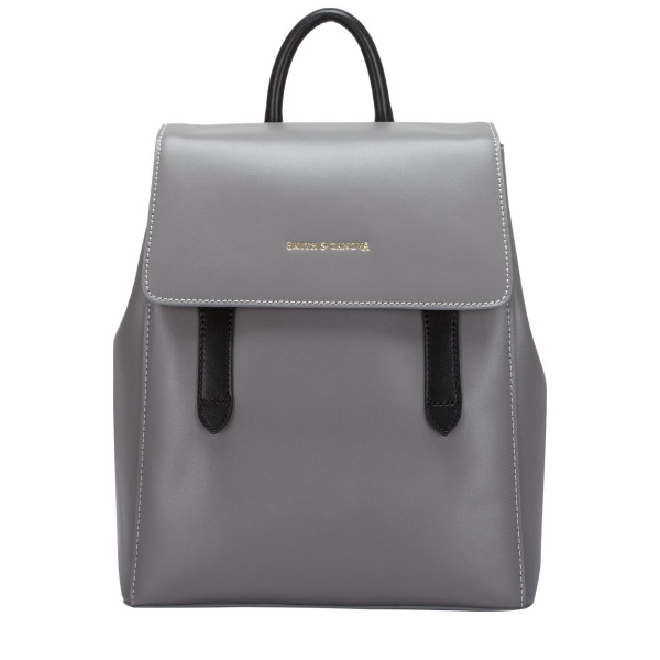 Smooth Leather Structured Backpack - Smith & Canova